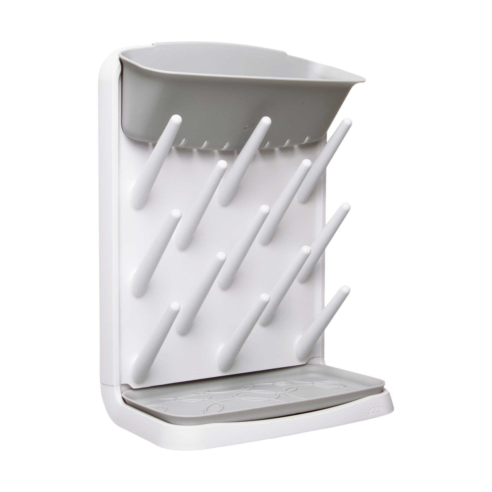 Ubbi Vertical Bottle Drying Rack - Grey | Babylist Shop