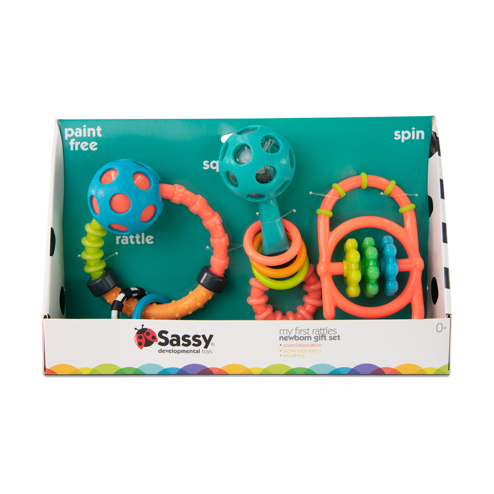 Sassy My First Rattles Newborn Gift Set | Babylist Shop