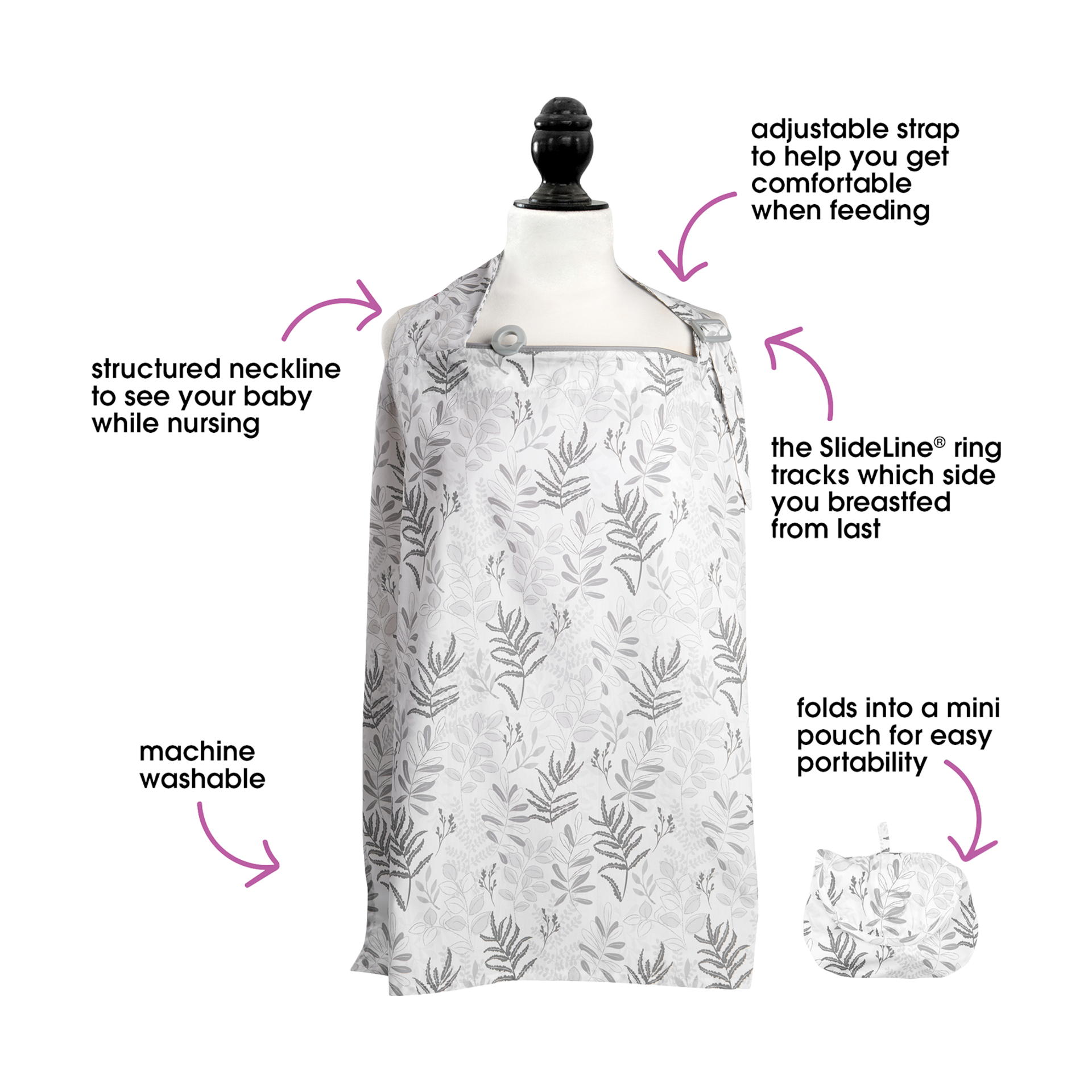 Boppy Boppy x Babylist New Nursing Pillow with Luxe Fabric Cover ...