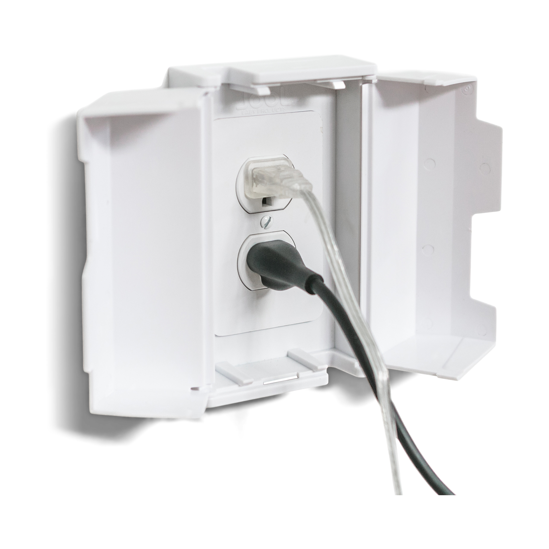 Jool Baby Electrical Outlet Child Safety Cover Box (2 Pack) - White ...