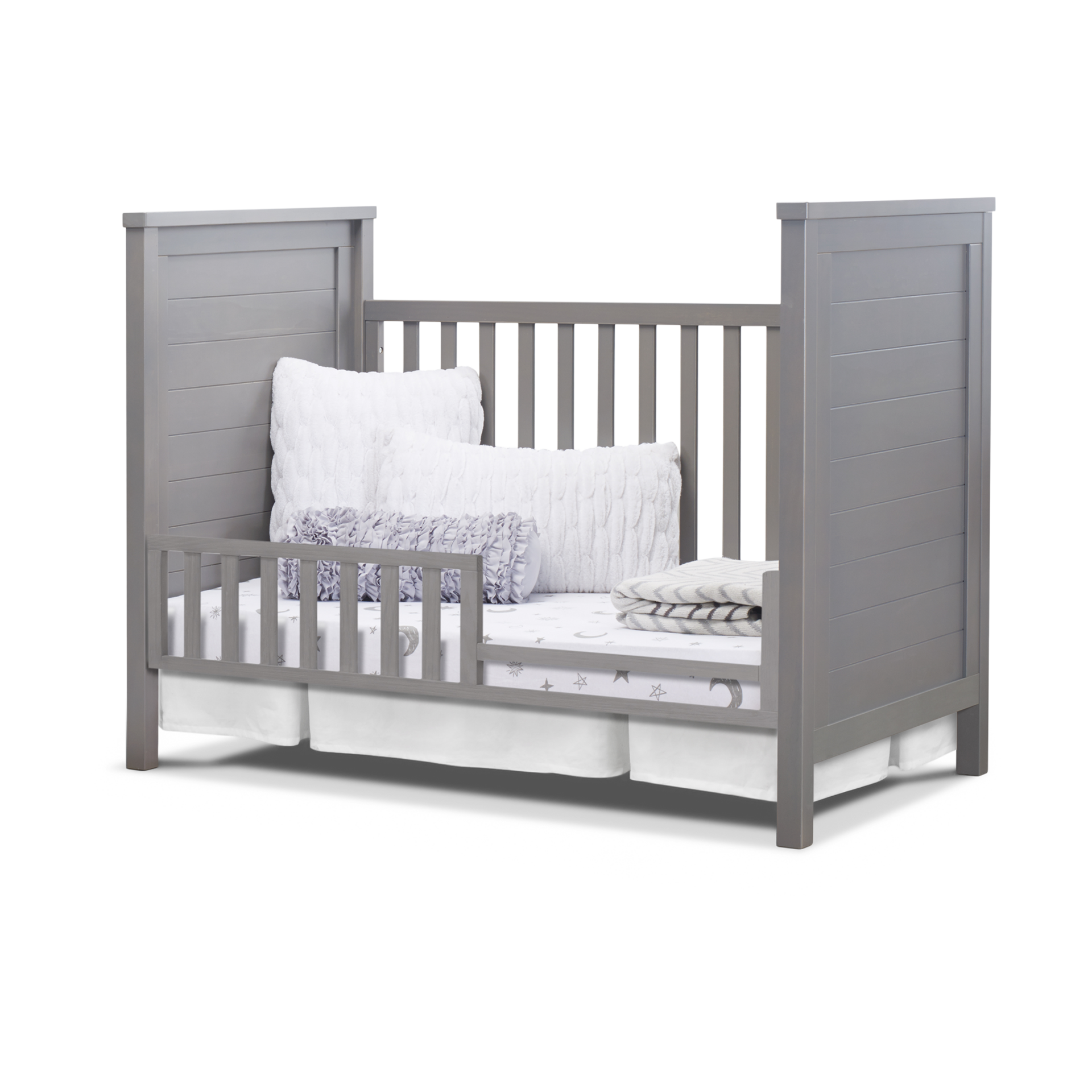 Sorelle Farmhouse Classic Crib - Weathered Gray | Babylist Shop