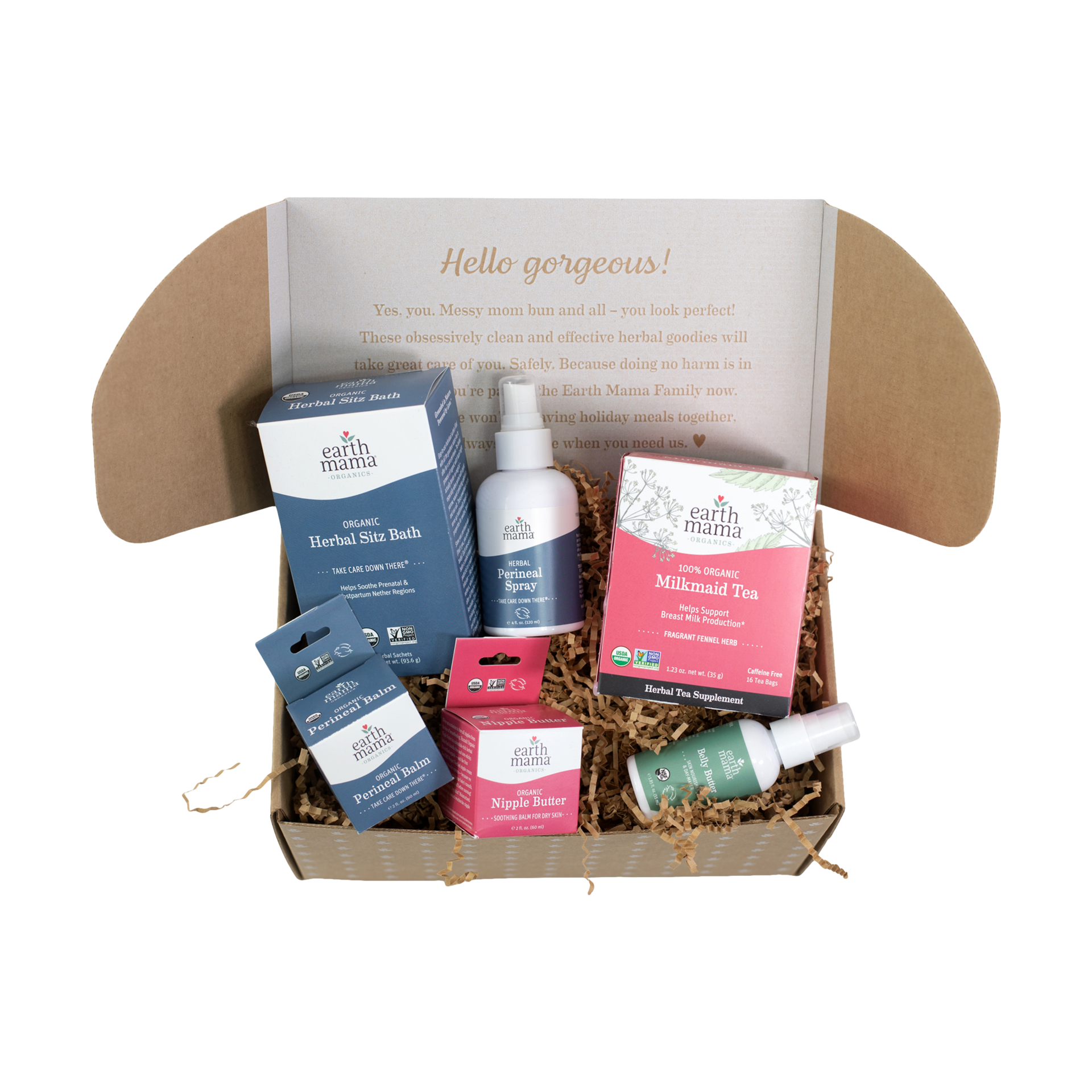 Earth Mama Postpartum Recovery & Breastfeeding Gift Box | Babylist Shop