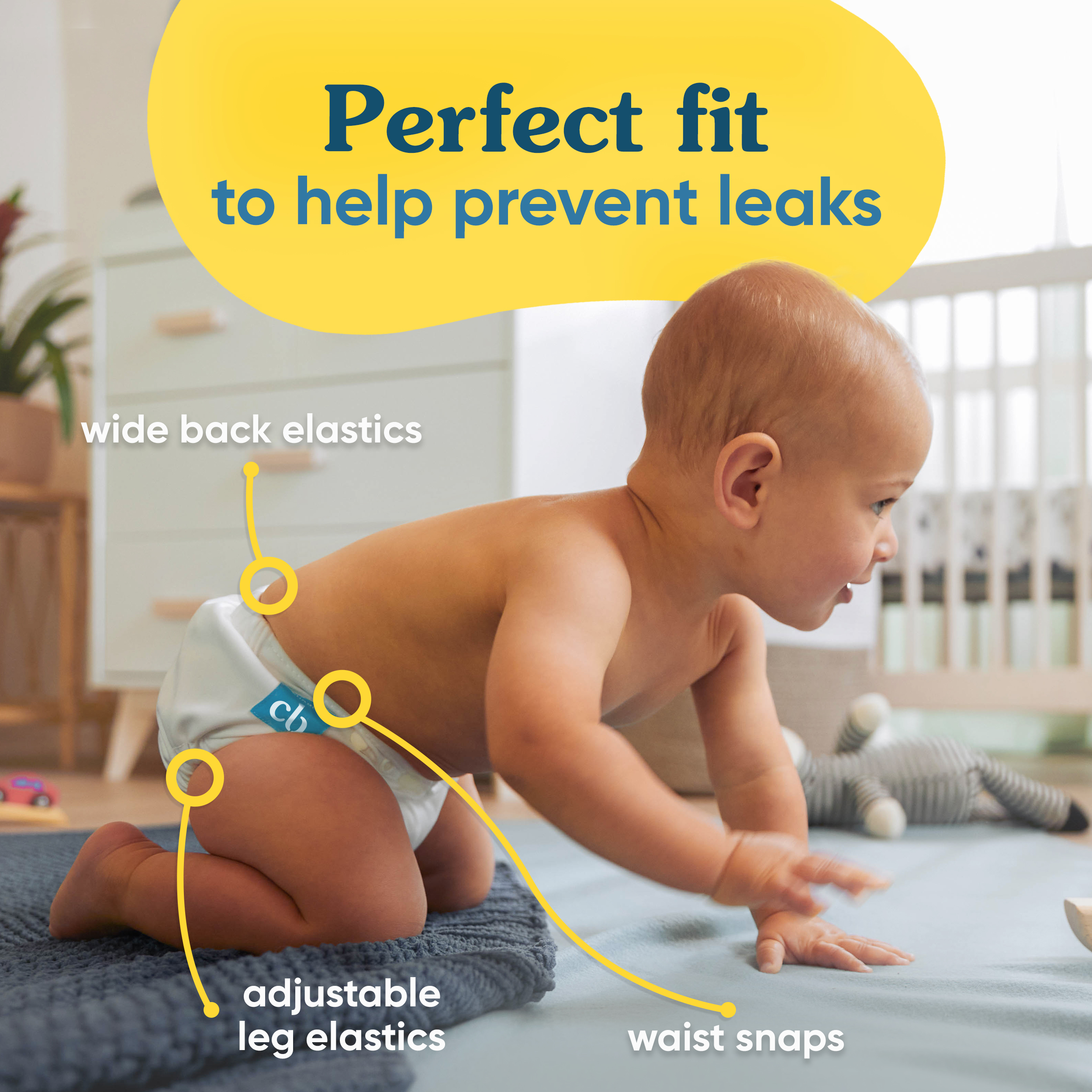 Charlie Banana One-size Reusable Cloth Diaper(1 Diaper and 1 Reusable ...