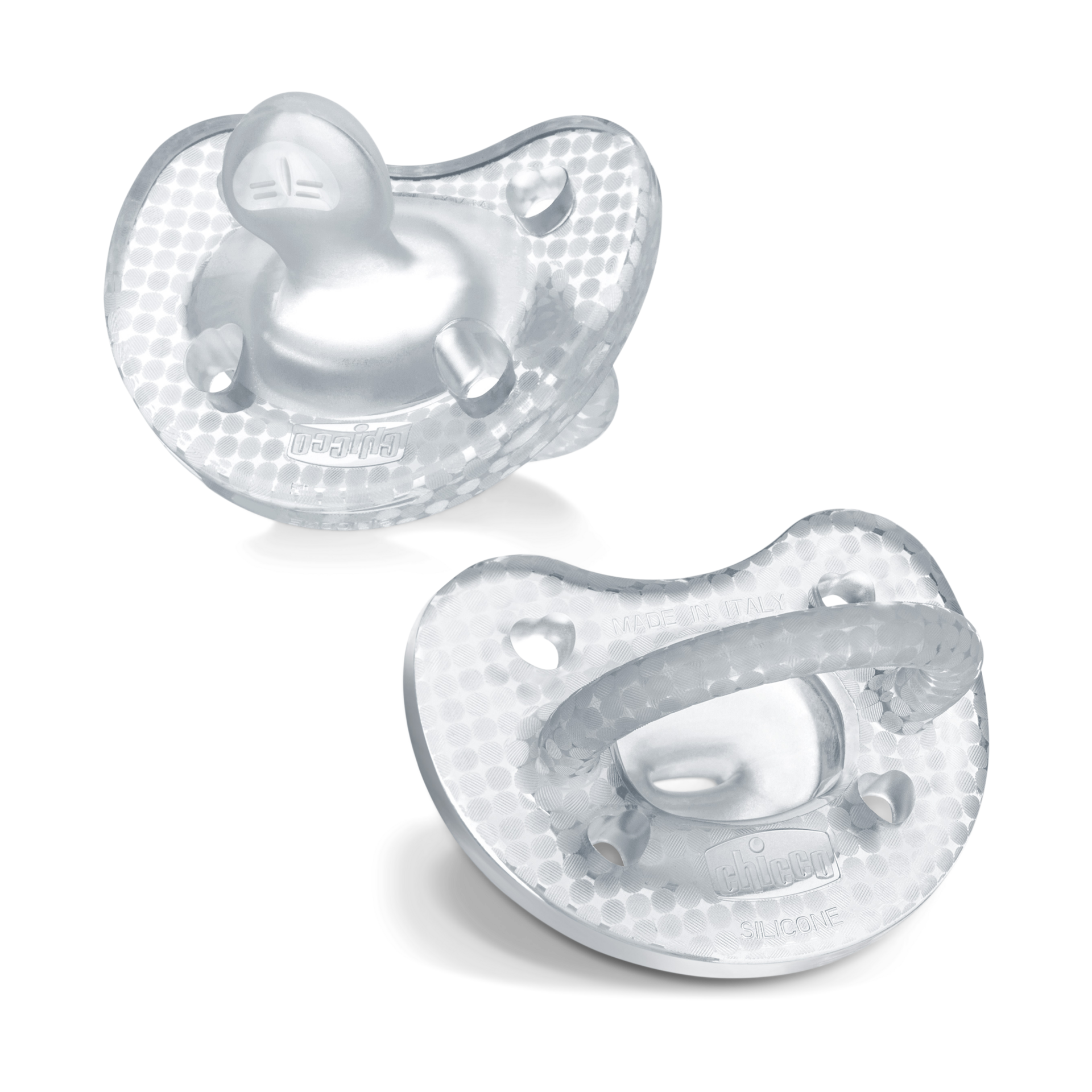 Chicco PhysioForma Luxe Pacifier - Clear, 2 | Babylist Shop