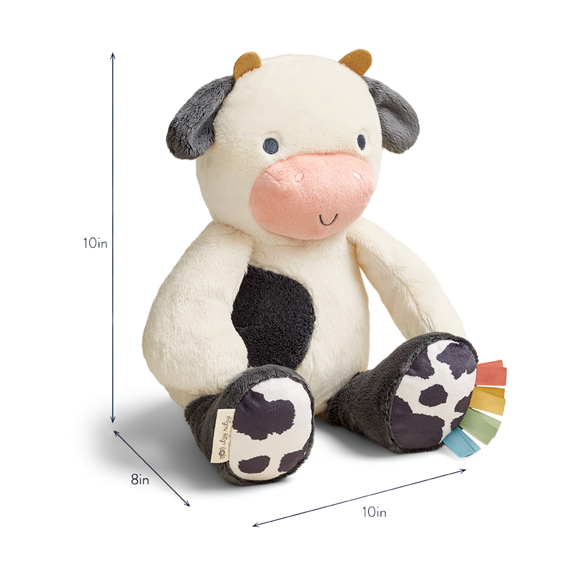 Itzy Ritzy Sweetie Snuggles Plush Toy - Carmen The Cow | Babylist Shop