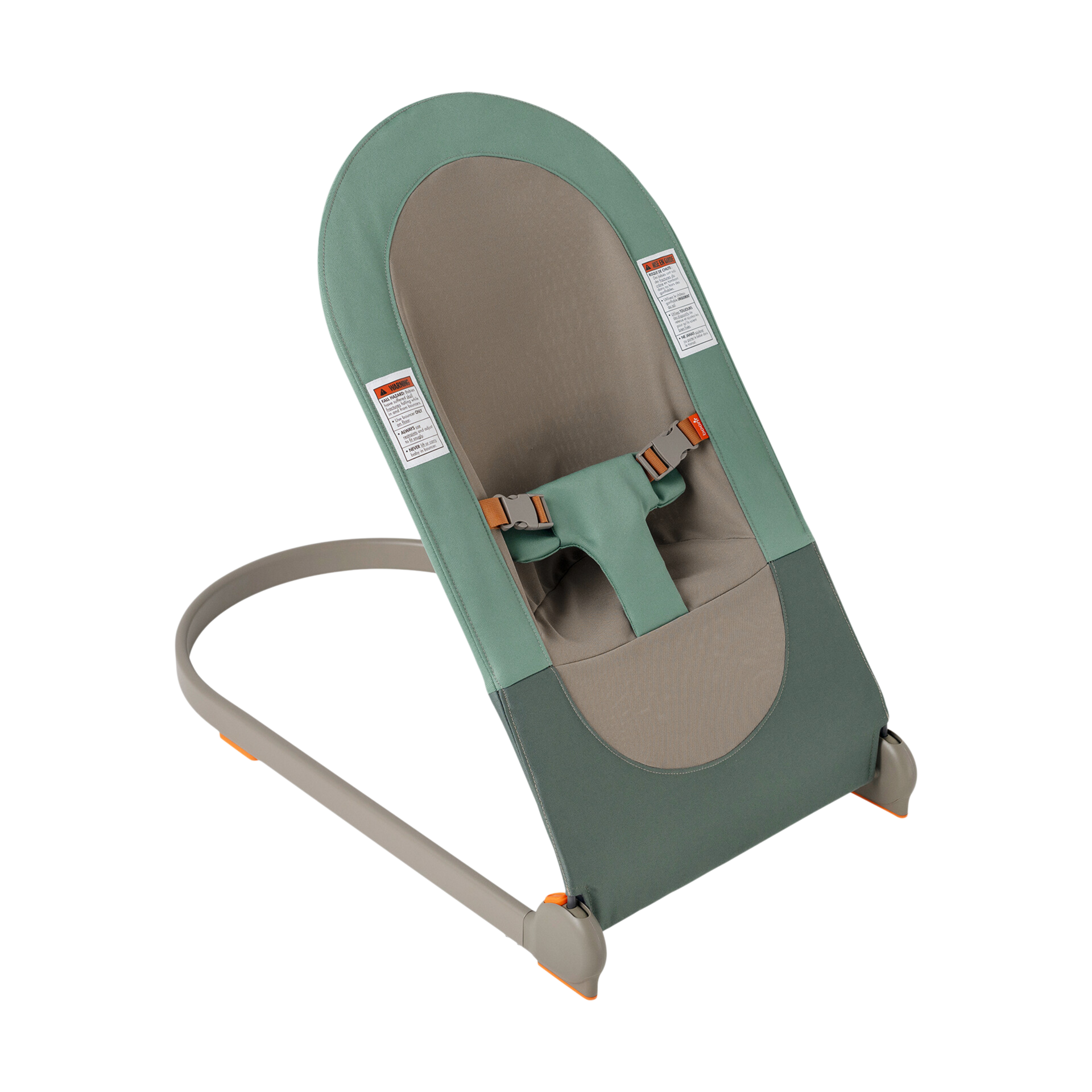 Boon SLANT Bouncer - Dark Green | Babylist Shop