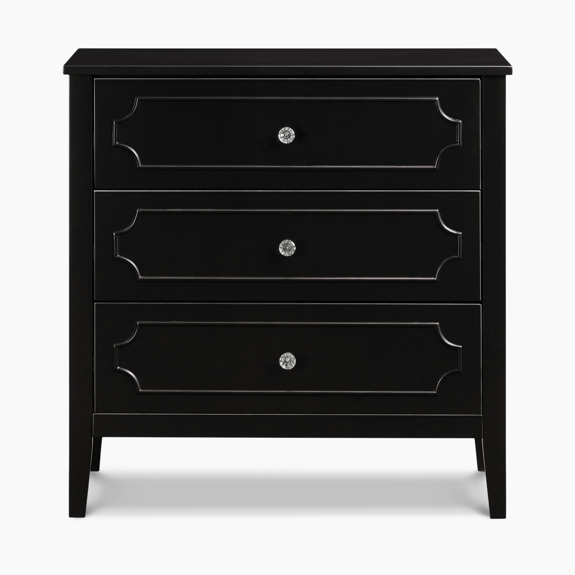 daVinci Chloe Regency 3 Drawer Dresser Ebony Babylist Shop
