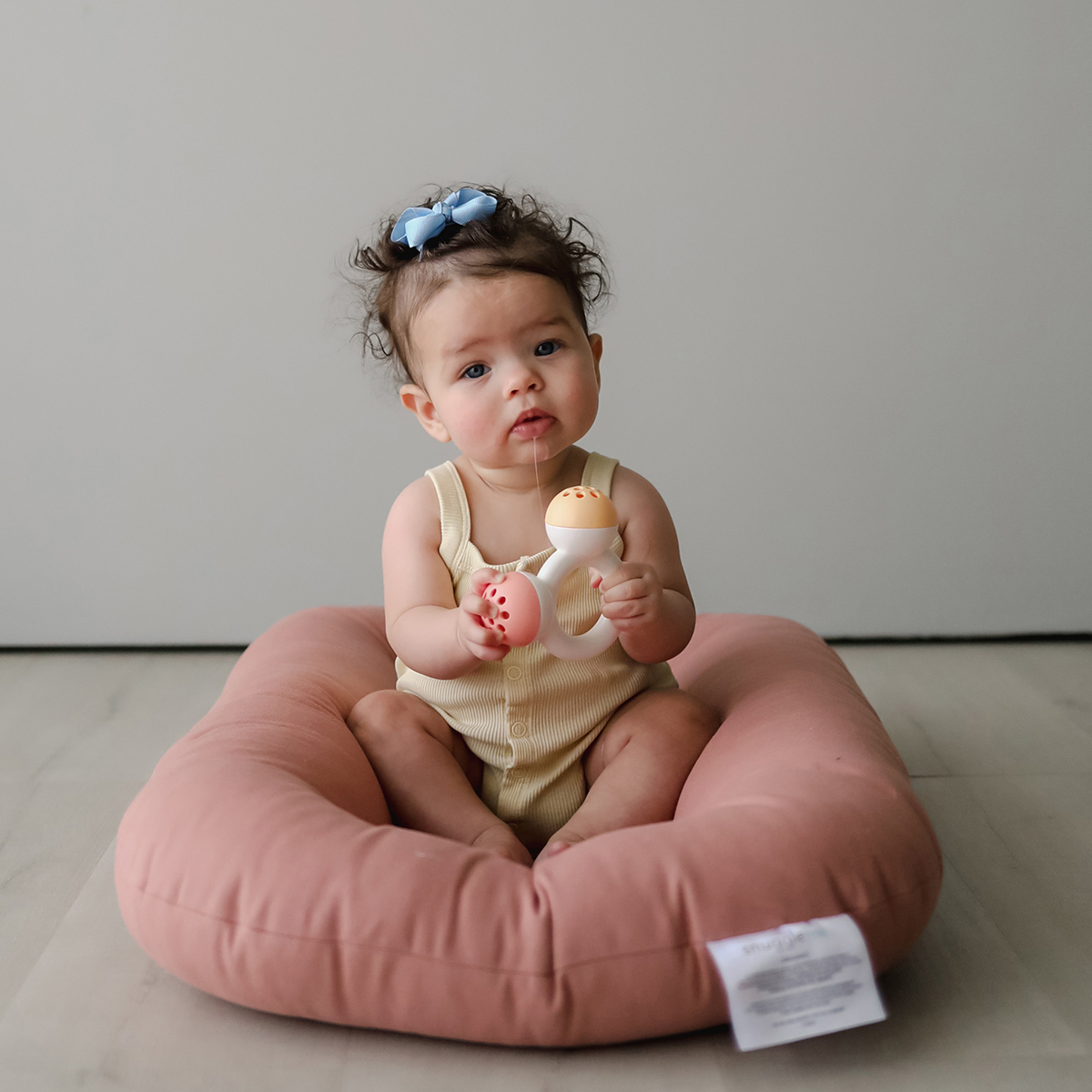Snuggle Me Organic Infant Lounger - Gumdrop | Babylist Shop