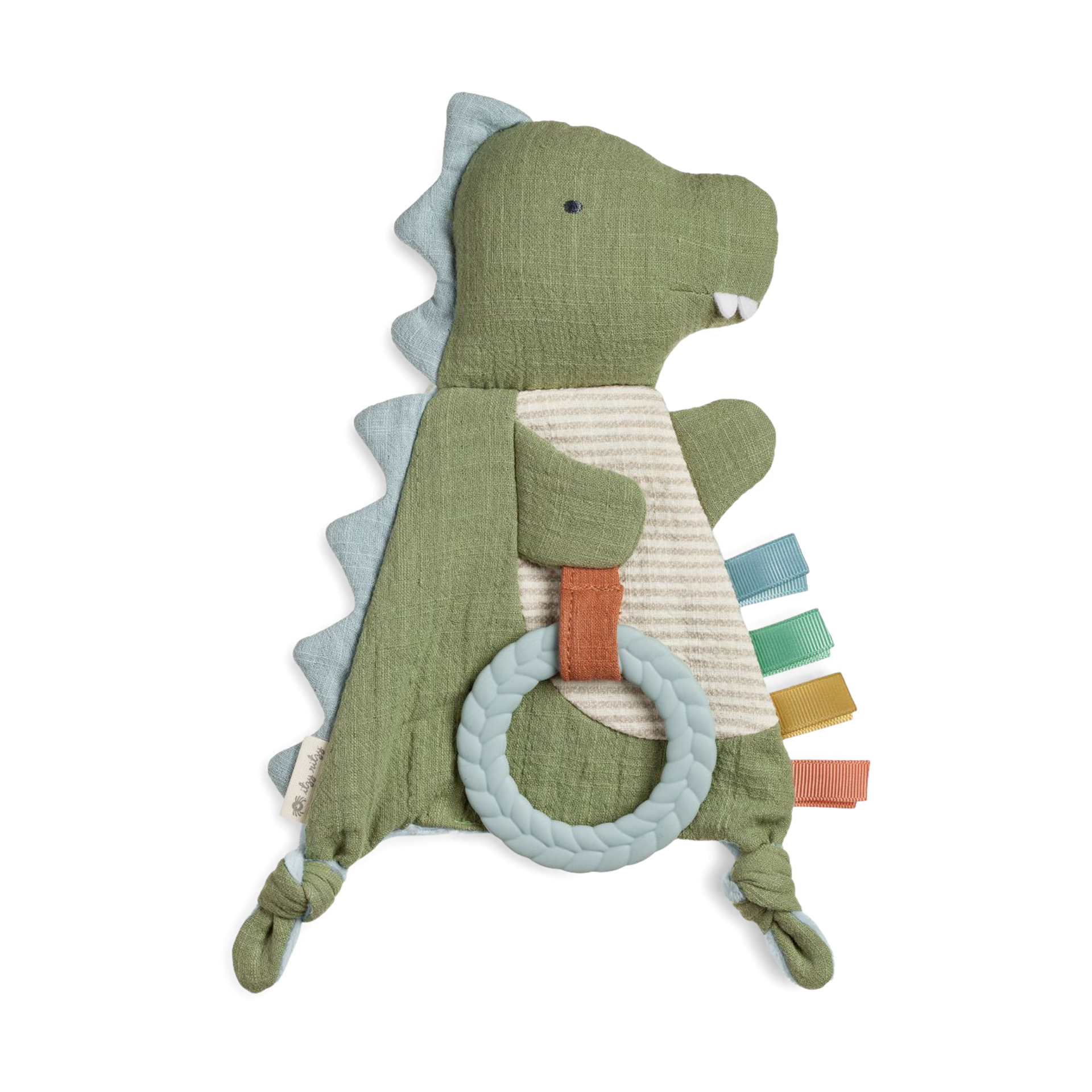 Itzy Ritzy Bitzy Crinkle Sensory Crinkle Toy with Teether - Dino ...