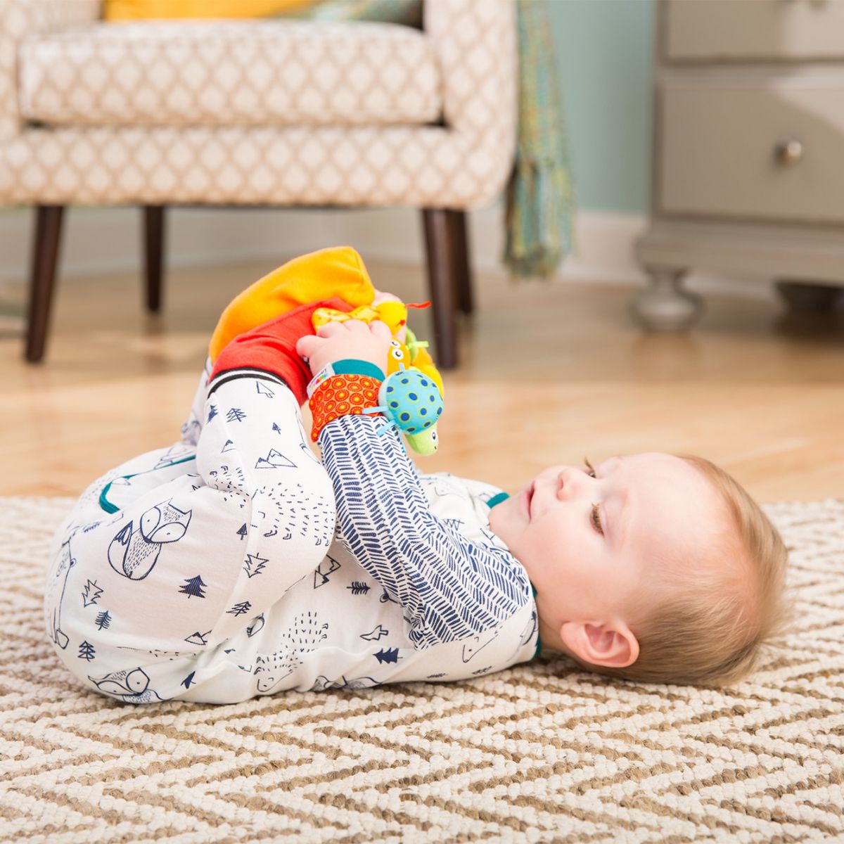 Lamaze Garden Bug Wrist Rattle & Foot Finder Set | Babylist Shop