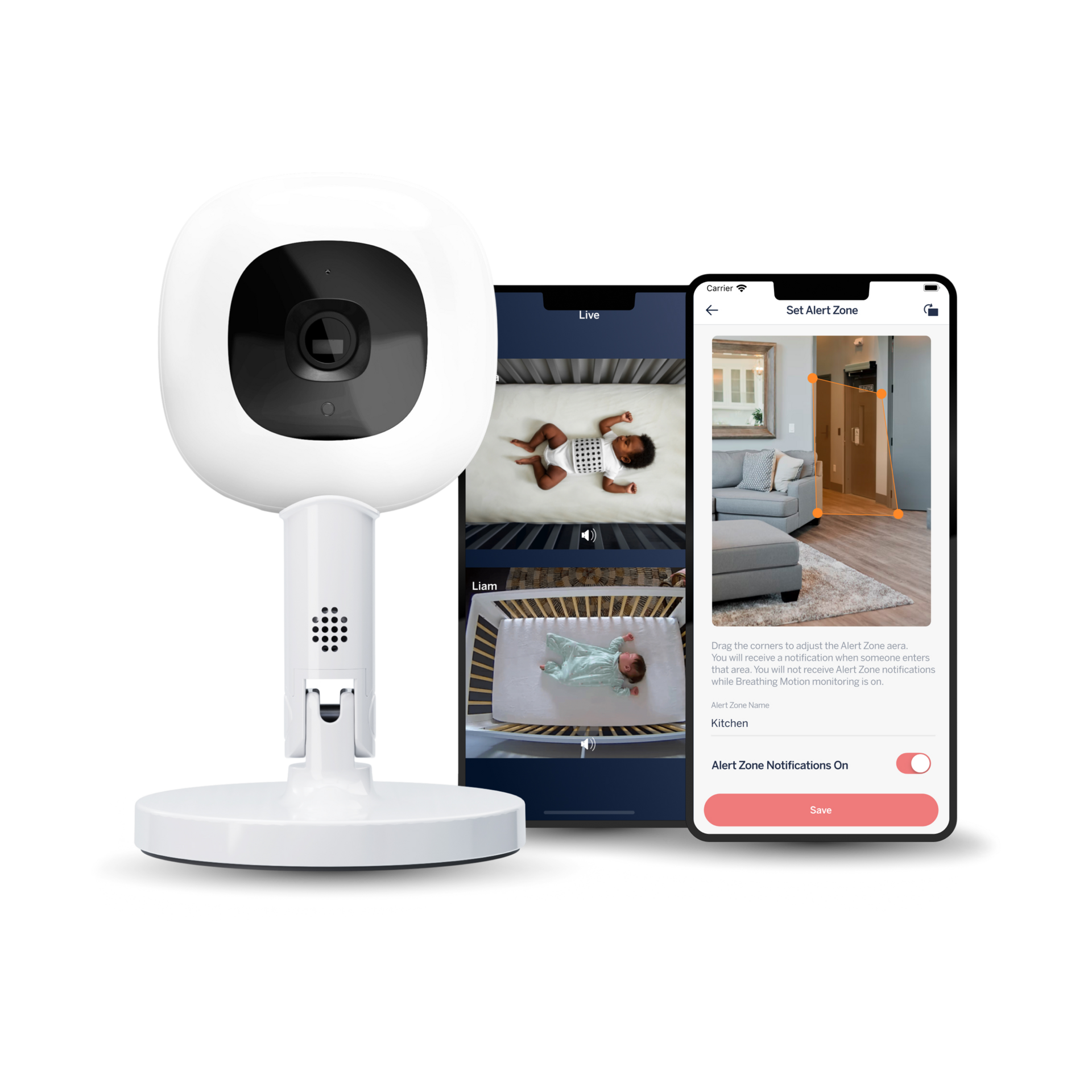 Nanit Pro Camera & Flex Stand - White | Babylist Shop