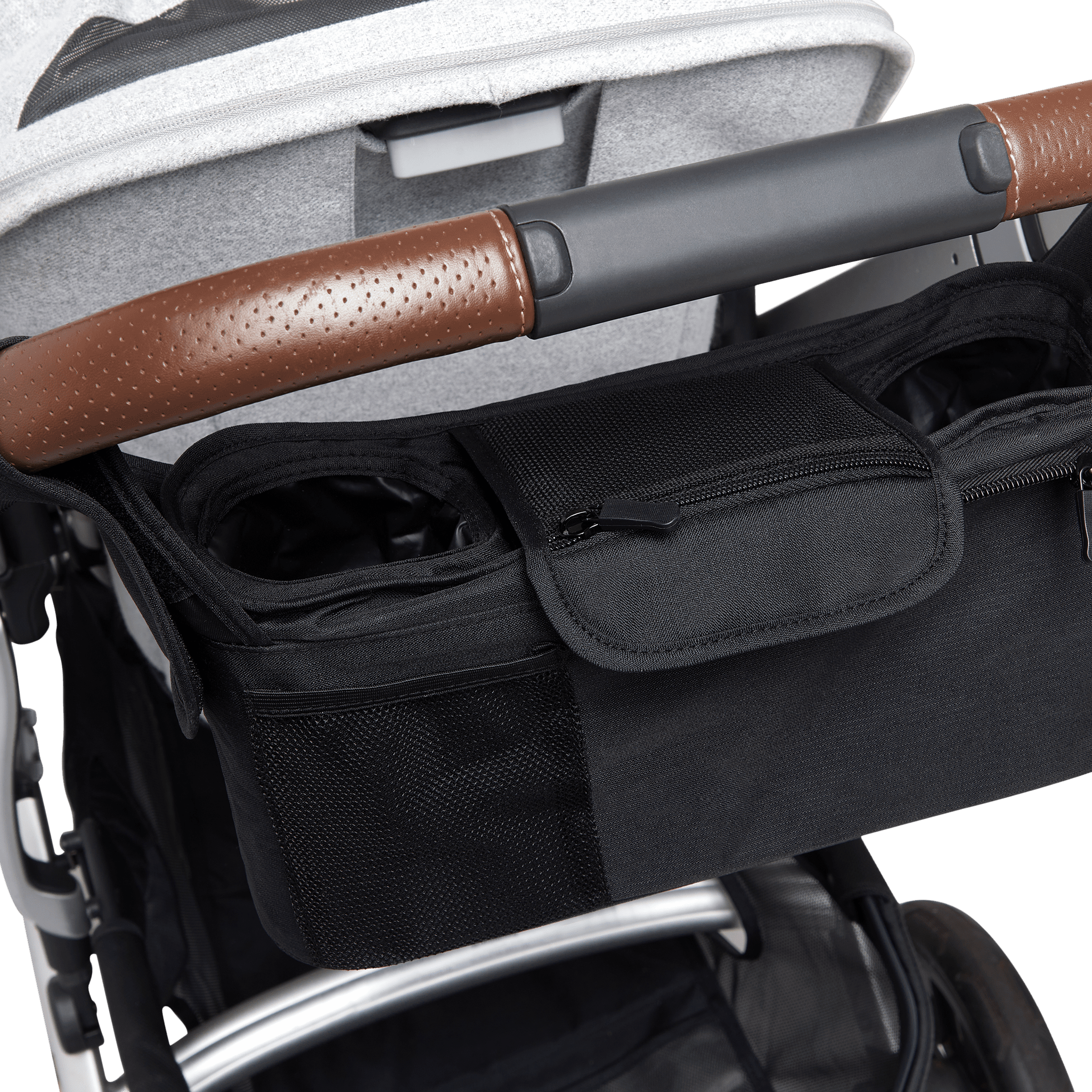 Sprucely Universal Stroller Organizer - Black | Babylist Shop