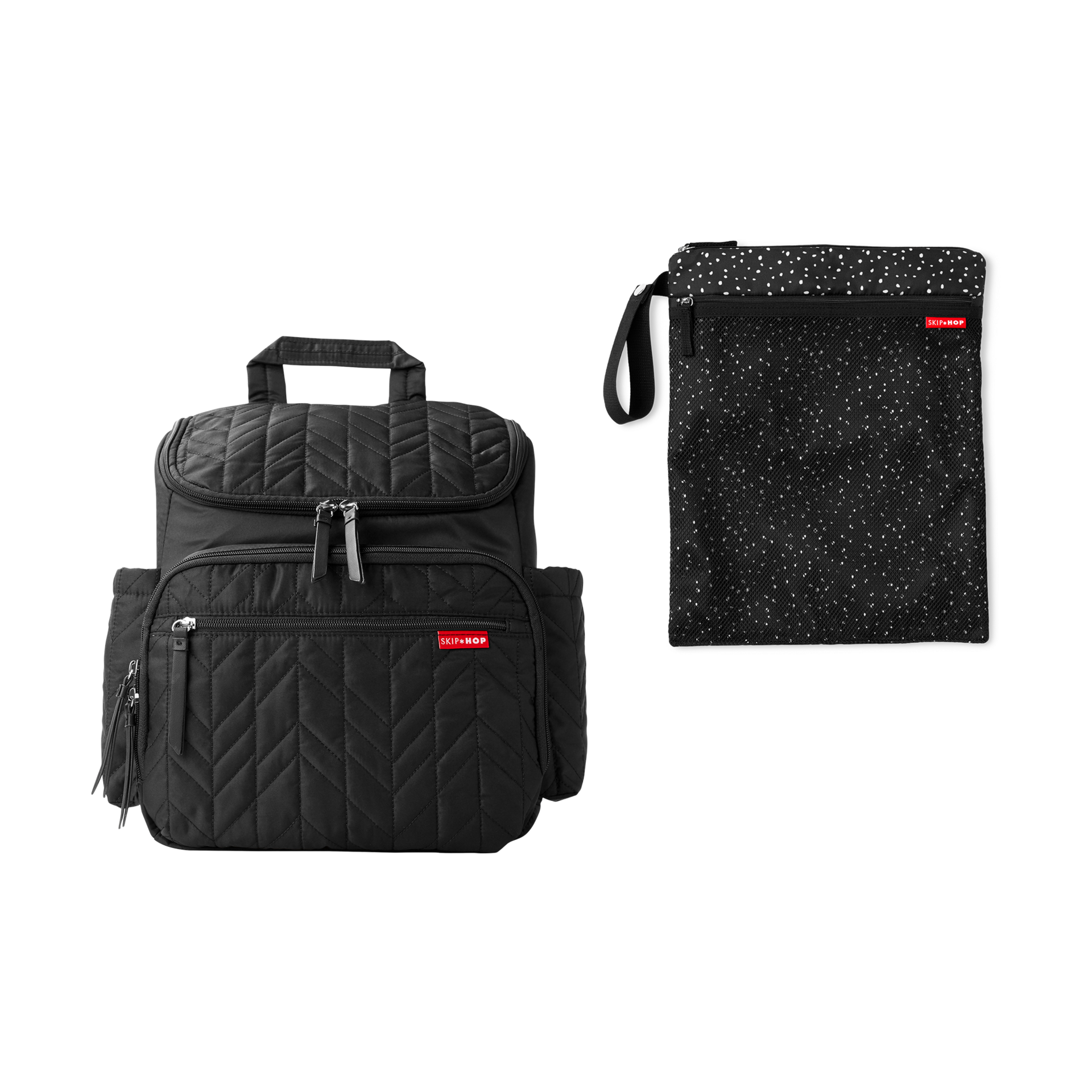 Skip Hop Duo Weekender - Grey Melange | Babylist Shop