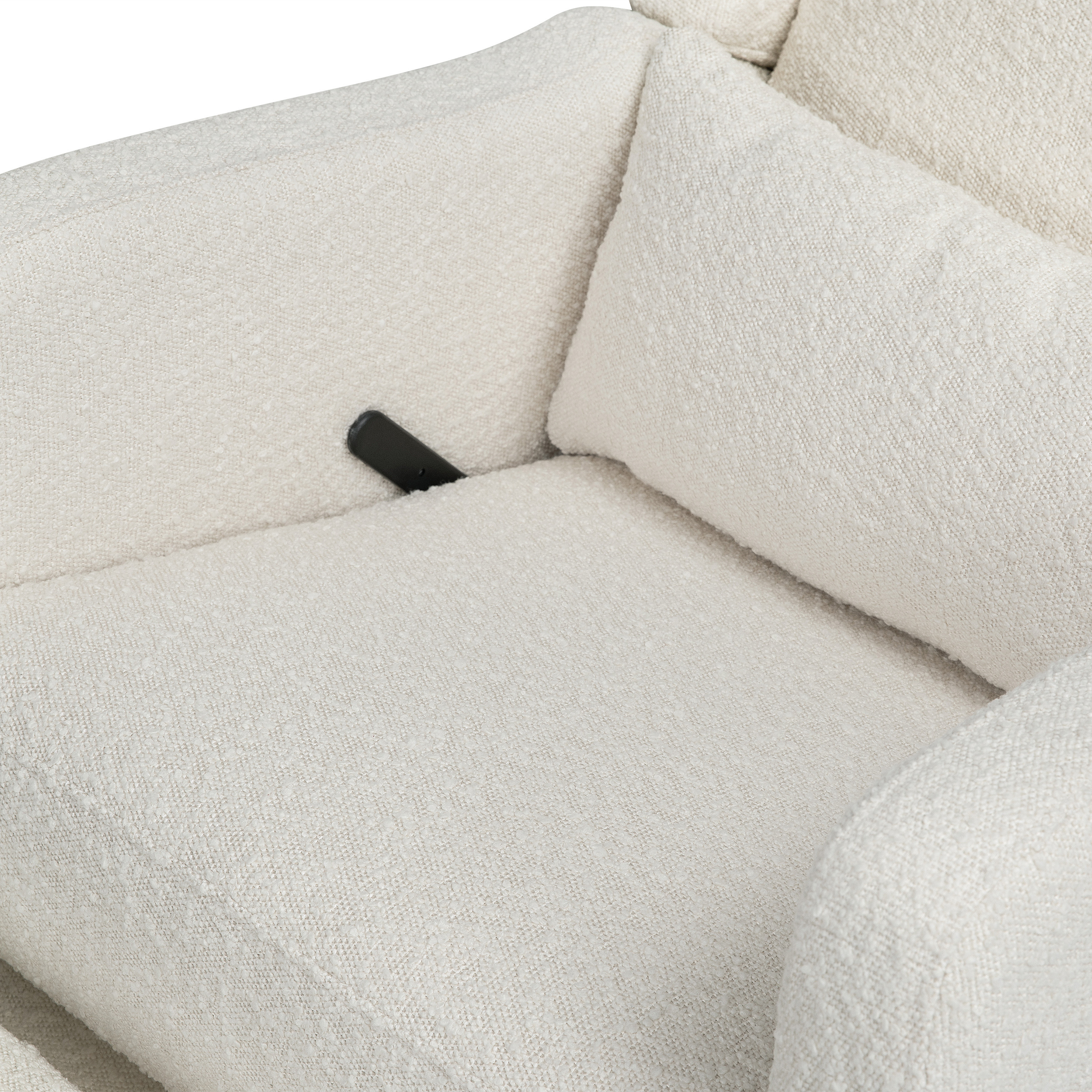 Carter's by DaVinci Arlo Recliner and Swivel Glider - Ivory Boucle ...
