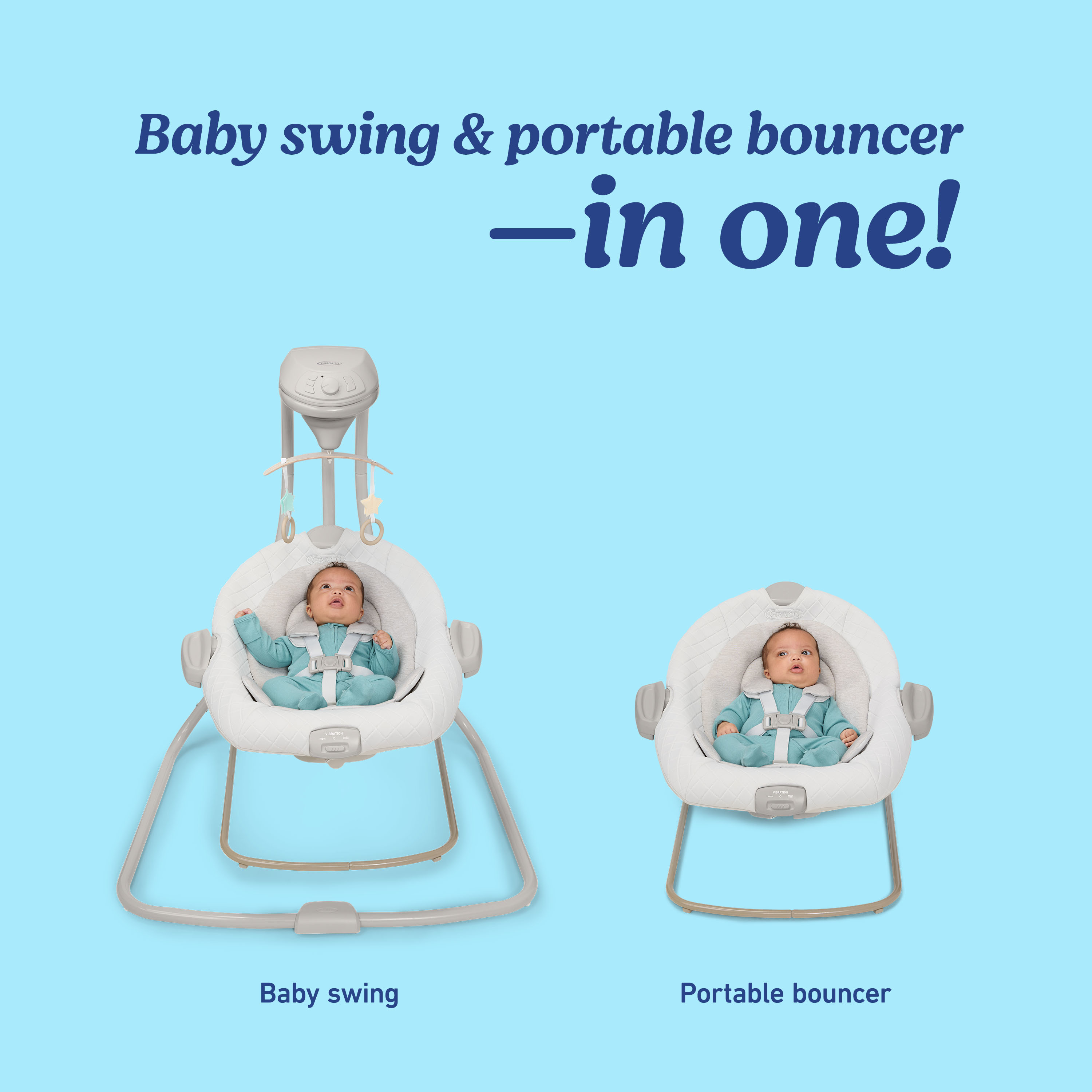 Graco DuetConnect LX Swing and Bouncer - Wales | Babylist Shop