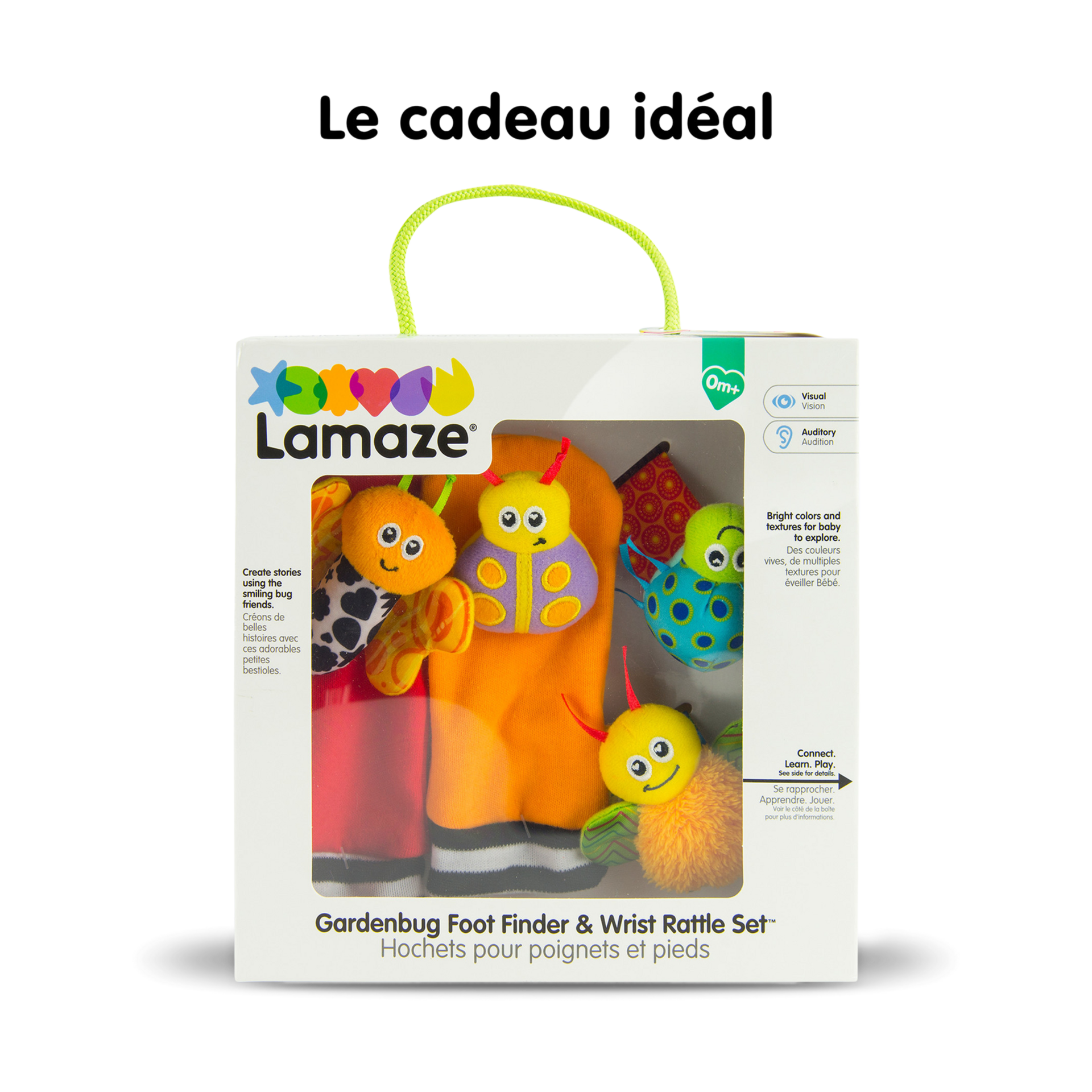 Lamaze Garden Bug Wrist Rattle & Foot Finder Set | Babylist Shop