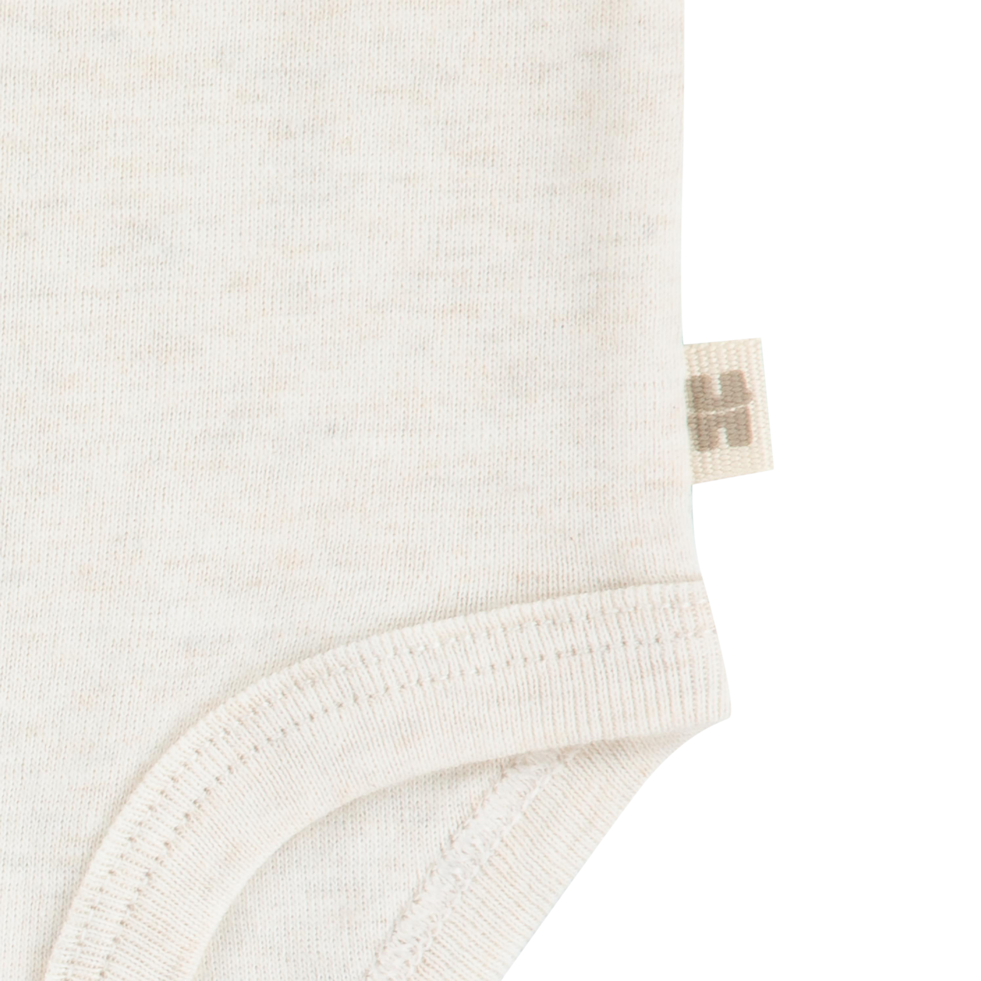 Huggies Basic Bodysuit (6 Pack) - Oatmeal Heather, Newborn | Babylist Shop