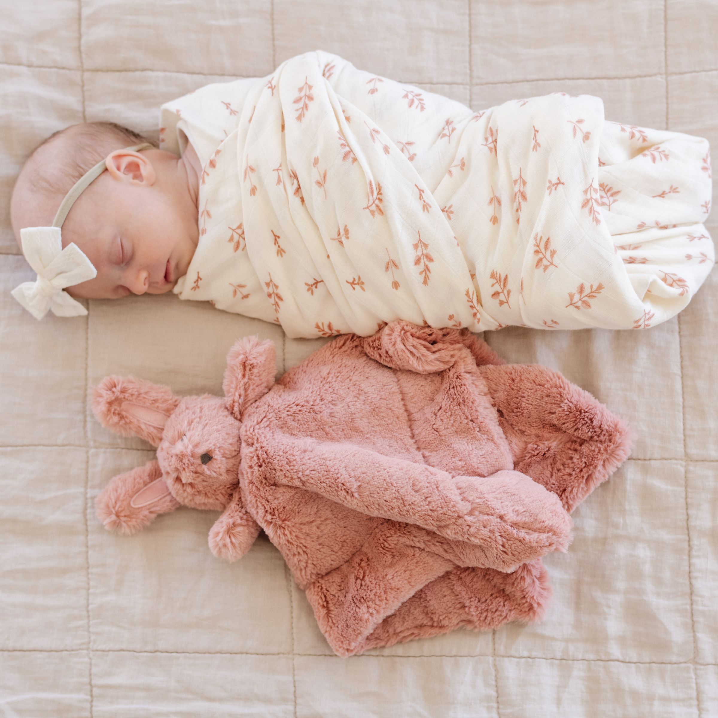 Saranoni Stuffed Animal Loveys - Pink | Babylist Shop