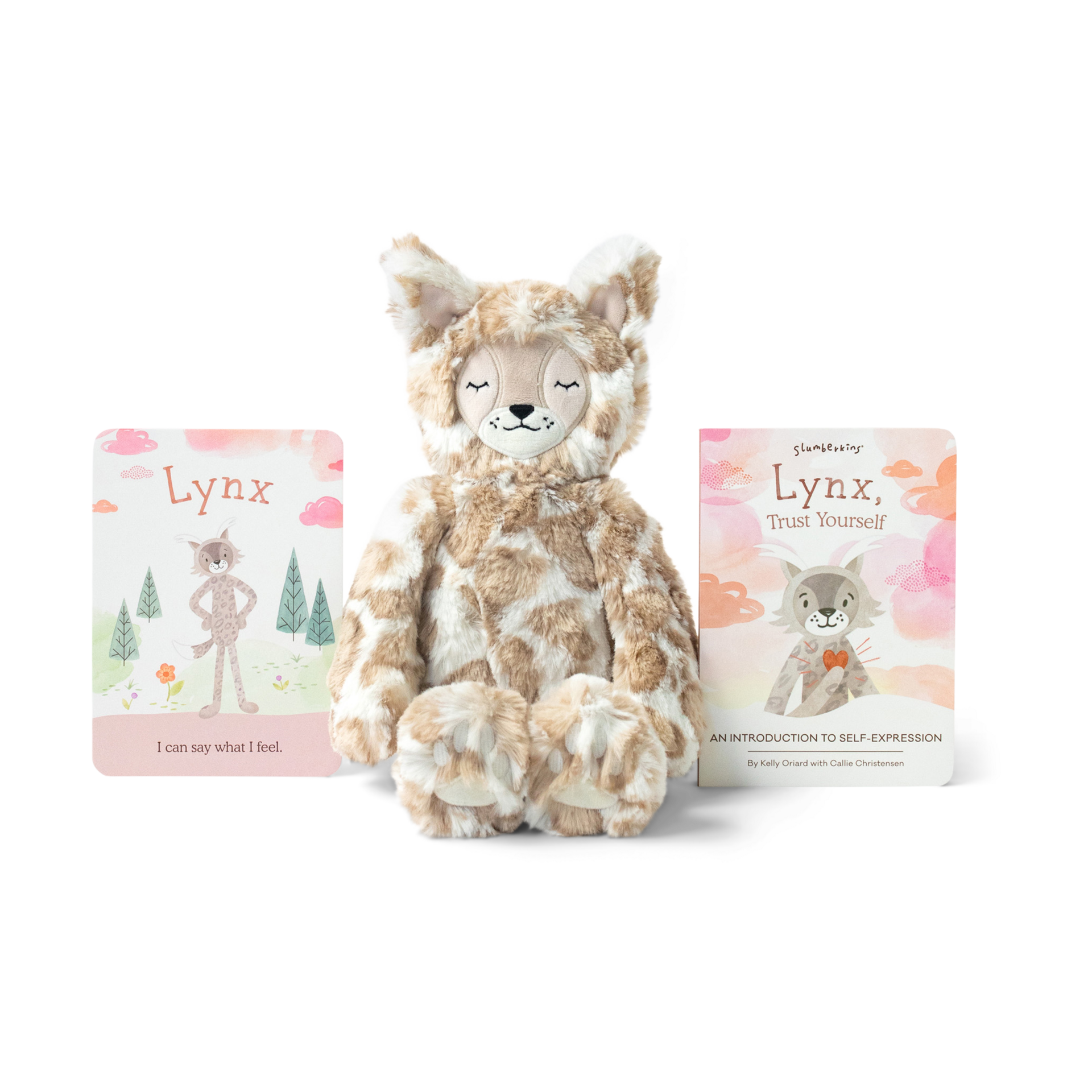 Slumberkins, Inc. Kin & Book Bundle - Lynx's Self Expression | Babylist ...