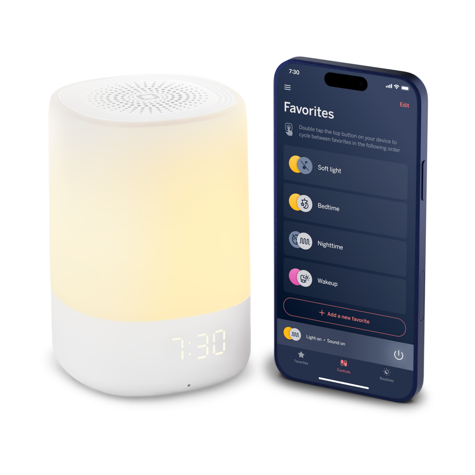 Nanit Sound Machine and Night Light - White | Babylist Shop