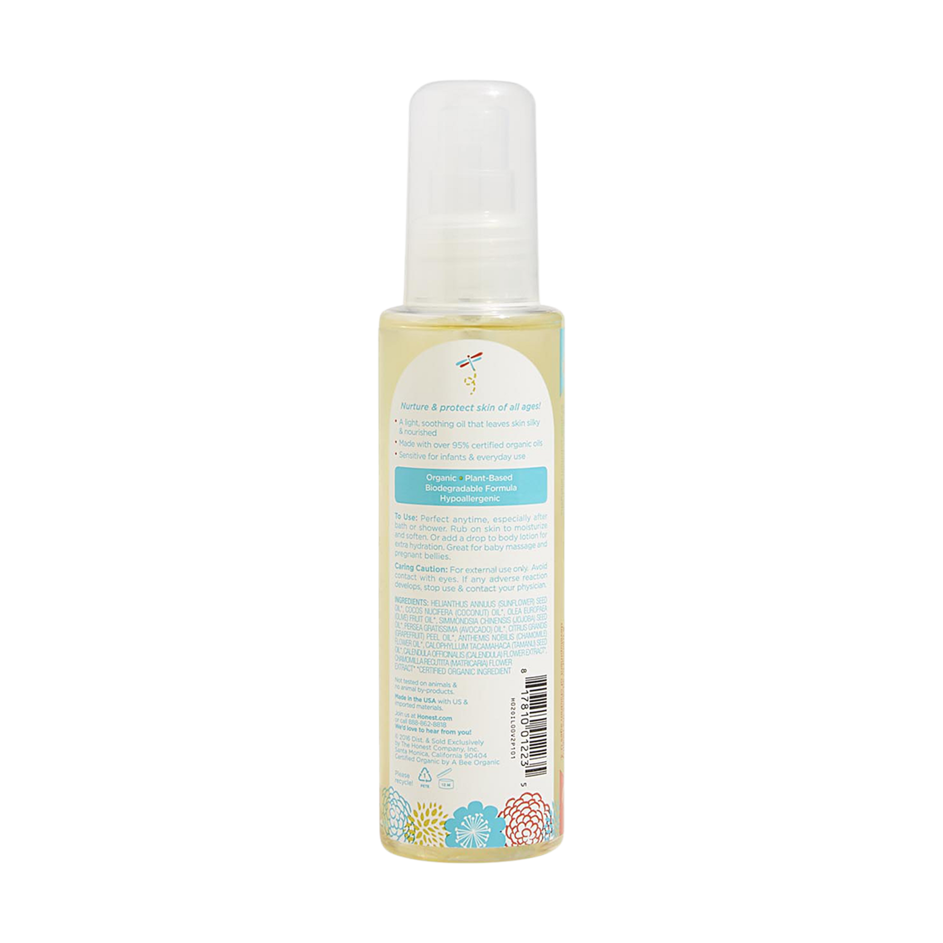 The Honest Company Organic Body Oil | Babylist Shop