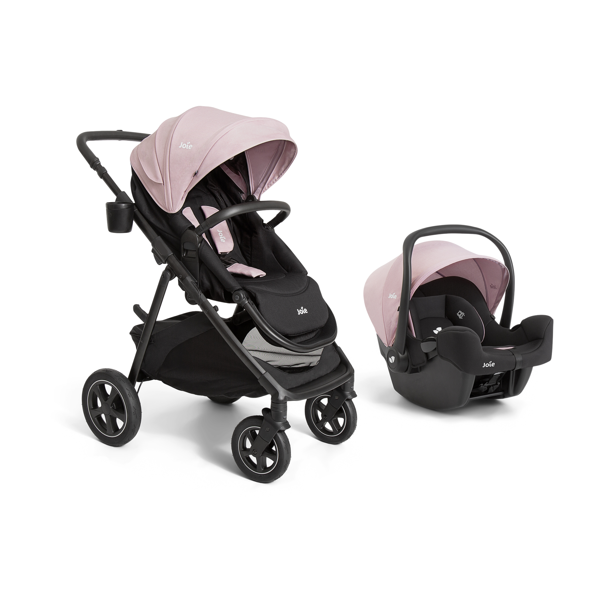 Joie Hazel and Rue Travel System - Blush | Babylist Shop