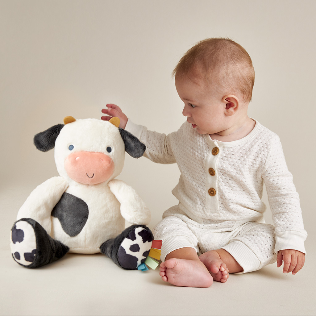 Itzy Ritzy Sweetie Snuggles Plush Toy - Carmen The Cow | Babylist Shop