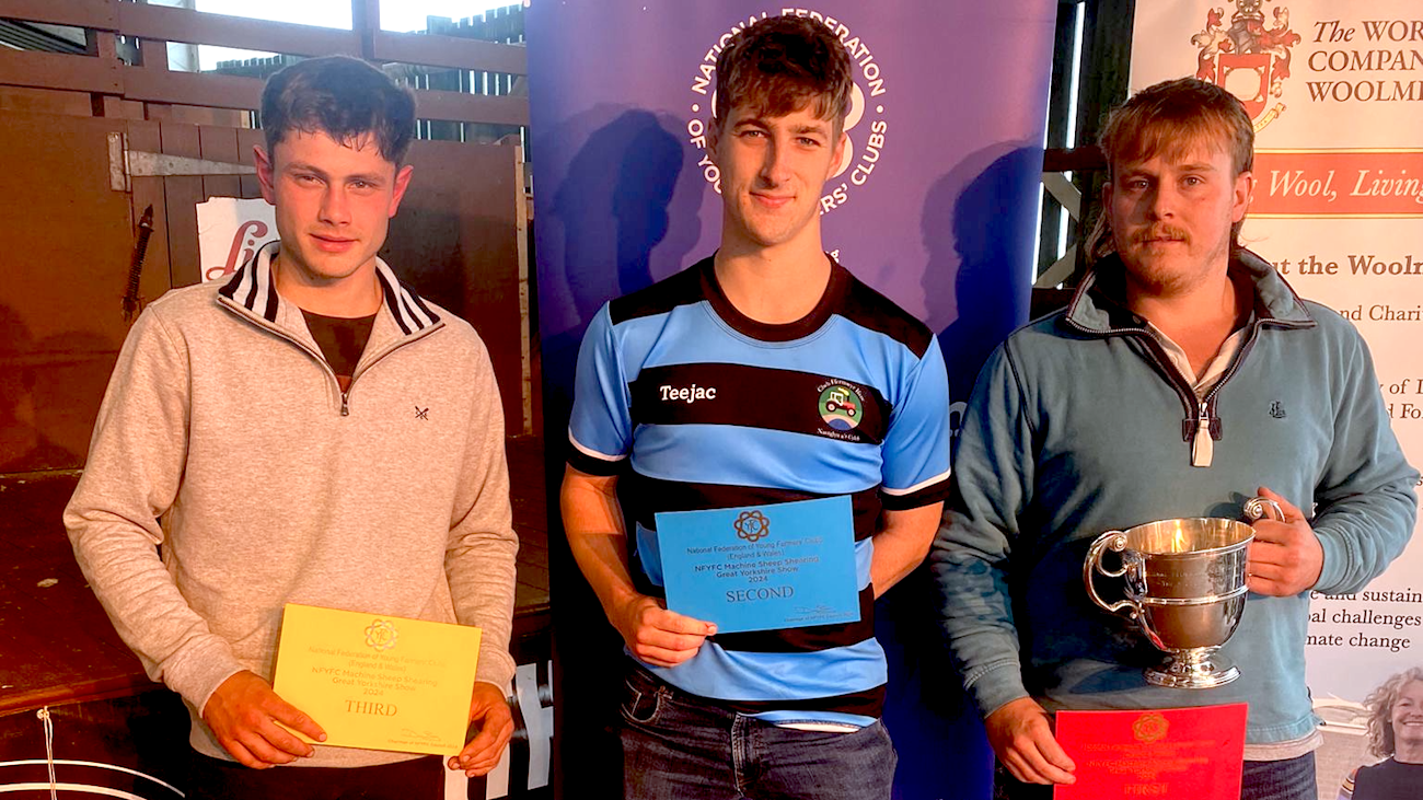 Clwyd express 'shear' joy at winning national final Clwyd express 'shear' joy at winning national final