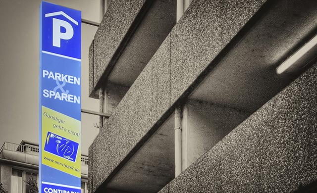 Parkhaus City in Duisburg | Contipark