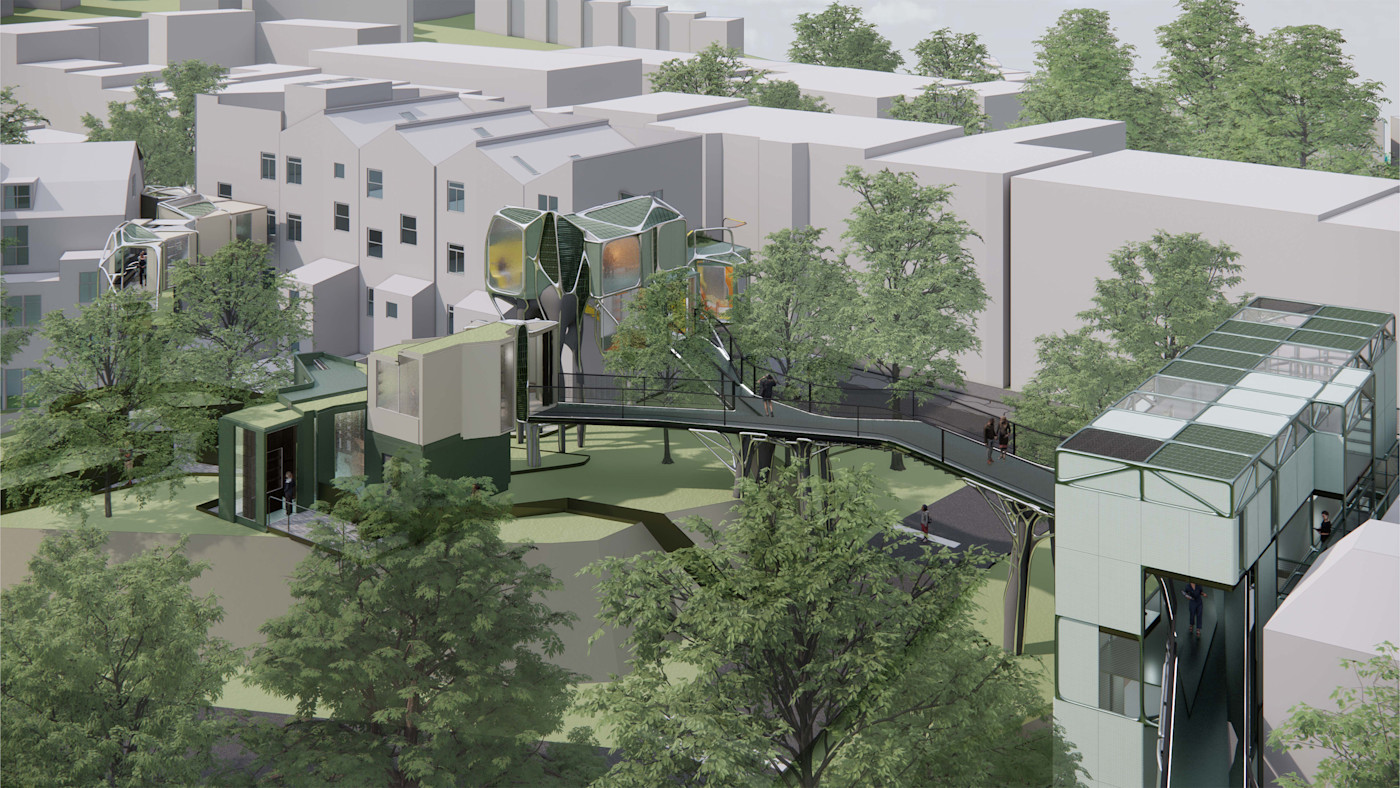 Walking Library: Can Buildings Entice People to Read?