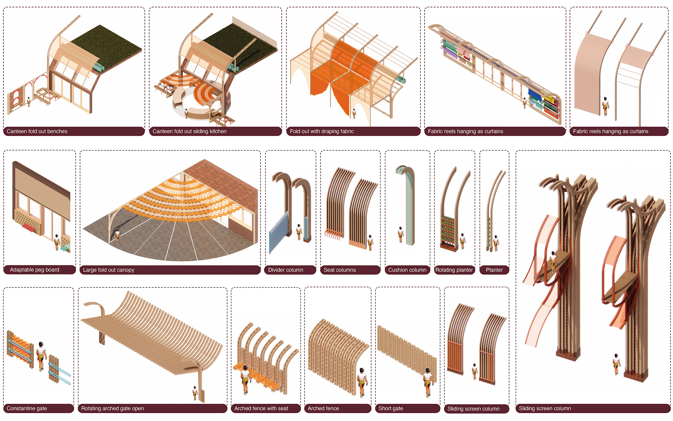 Timber Tinkerland: A Building Frame for Children’s Imaginative Ideas