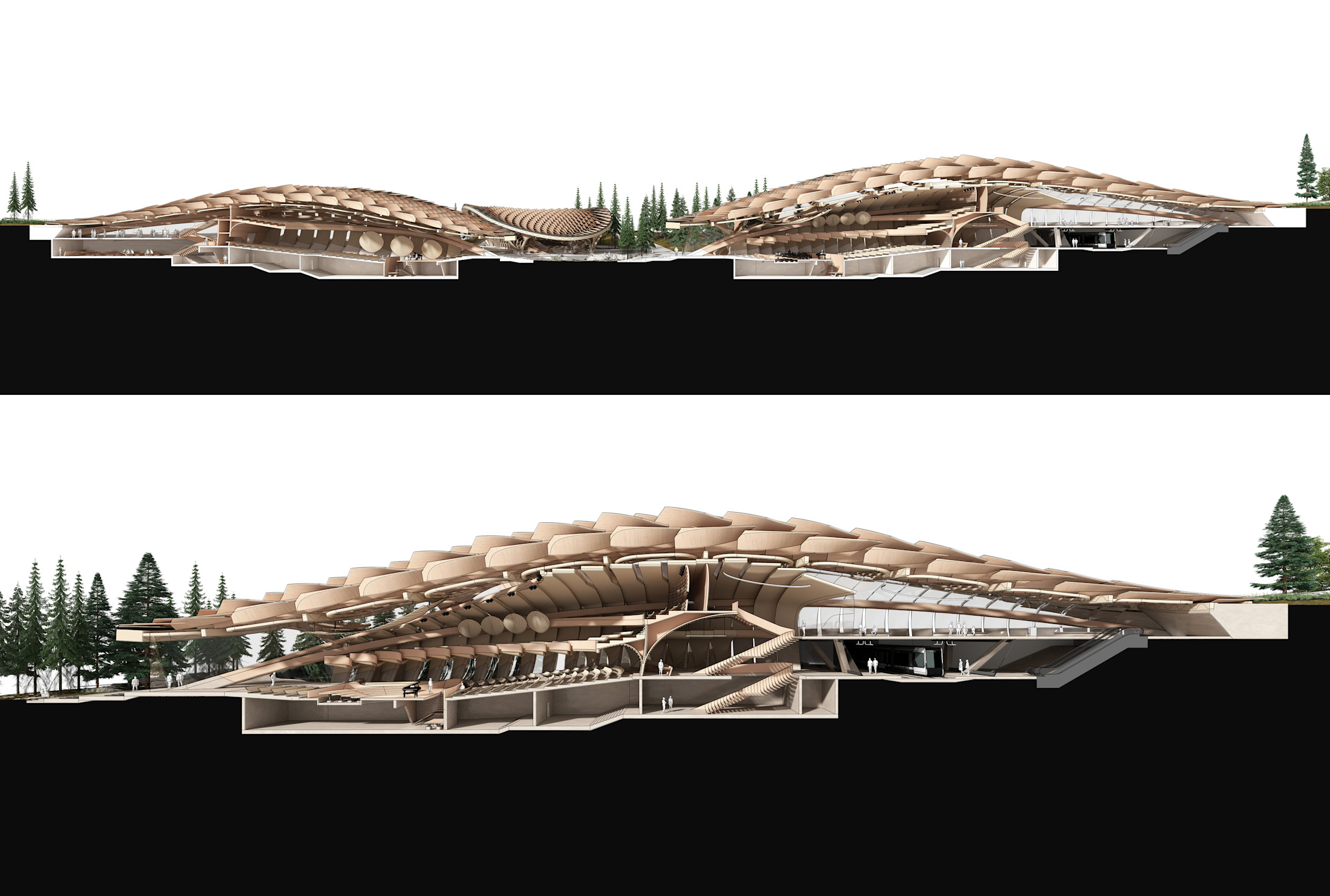Zippered Morphologies: Munich Philharmonic