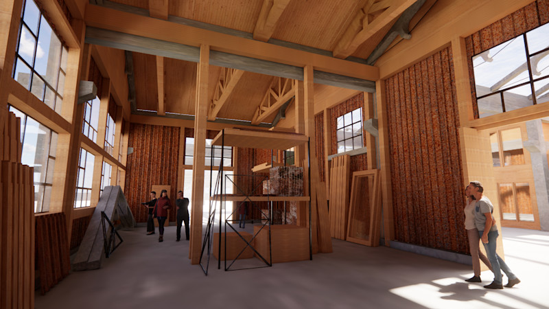 A Creative Reuse Centre: Repurposing and Recycling Materials