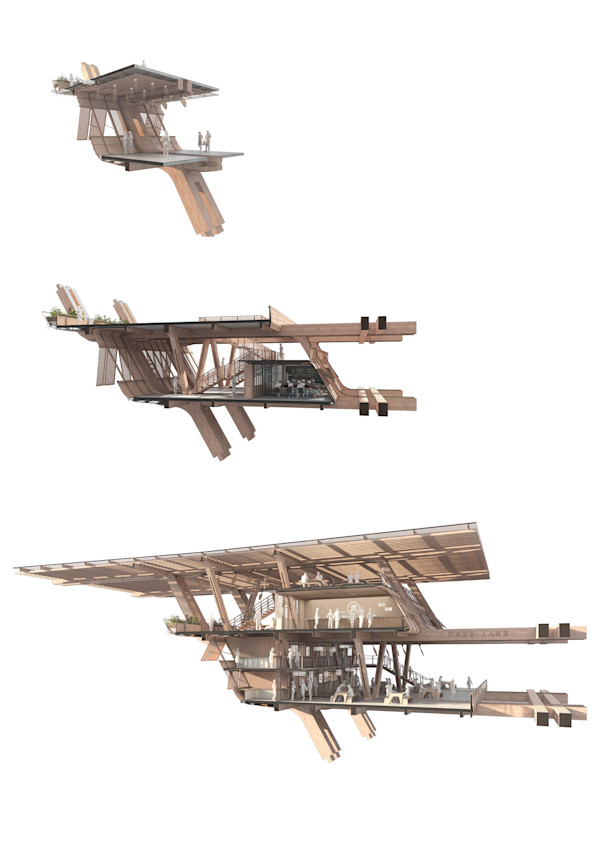 Reimagining Chinese Timber Frames: Forest City