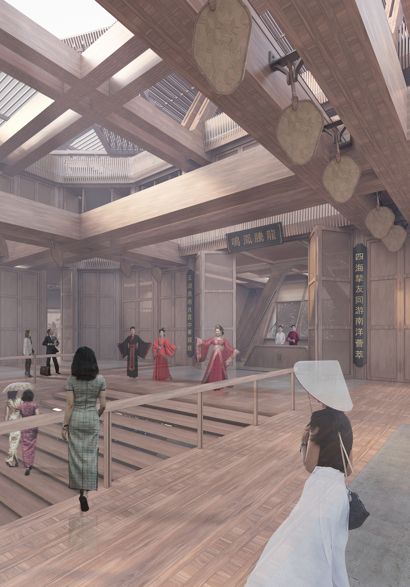 Reimagining Chinese Timber Frames: Forest City
