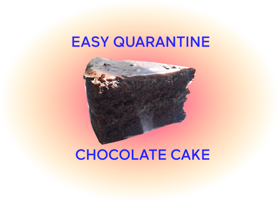 Easy Quarantine Chocolate Cake | Bri Camp Gomez