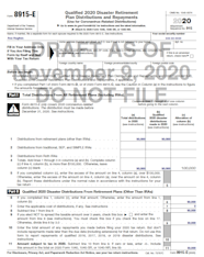 Form 8915 E Turbotax 2023 Printable Forms Free Online