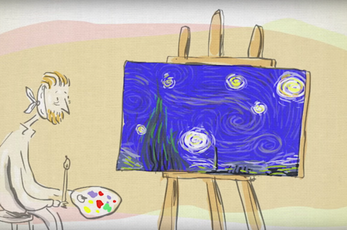 Museio | The unexpected math behind Van Gogh's "Starry Night"