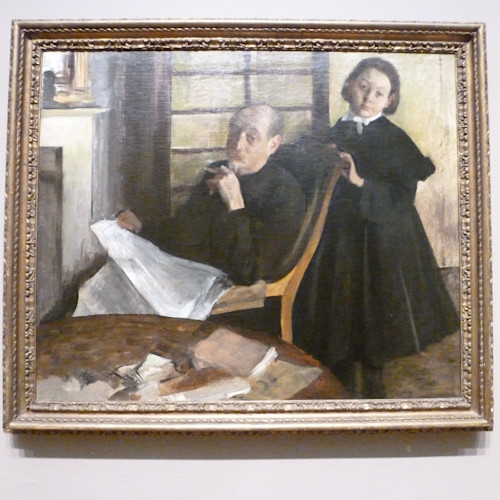 Museio | La Familia: Degas' Henri Degas & His Niece Lucie