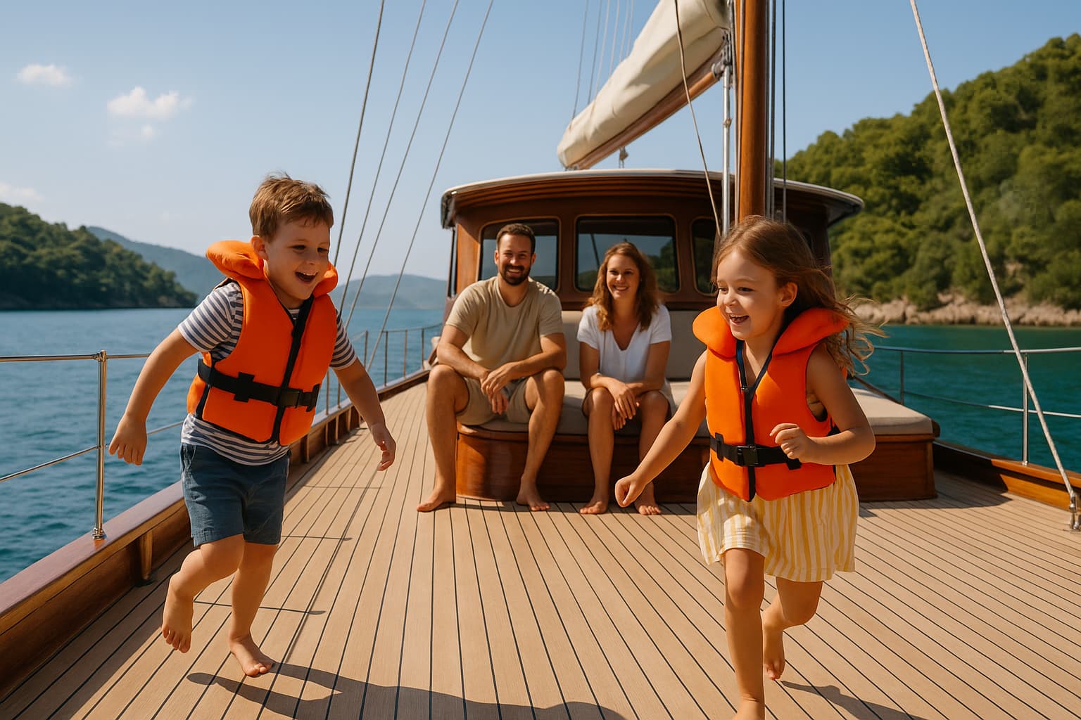 Sailing with Kids: Safe & Fun Family Yacht Holidays
