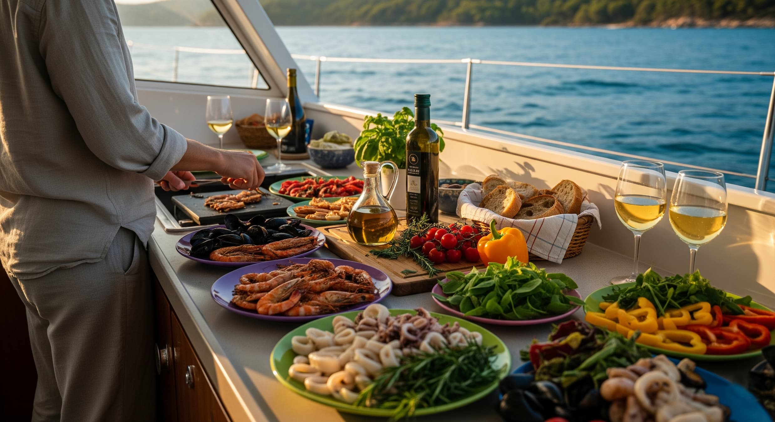 Kochen an Bord: Leckere & einfache Rezepte für den Yachturlaub
