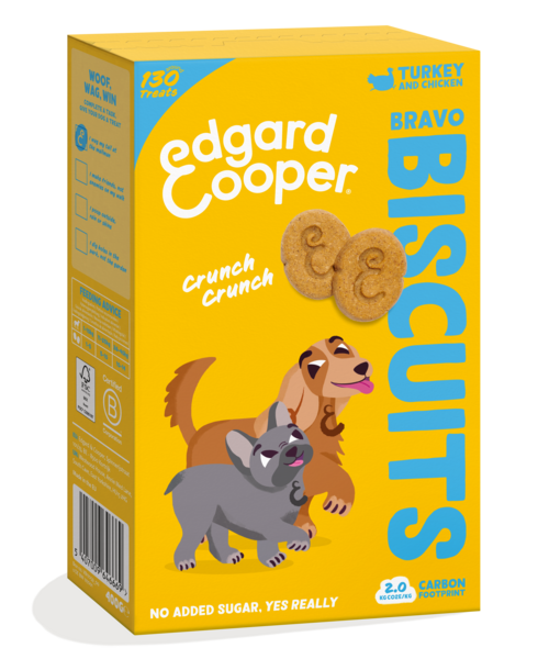 Bravo Koekjes met Kalkoen en Kip | Snacks voor Honden | Edgard & Cooper ...