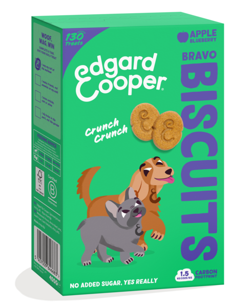 Bravo Koekjes met Appel en Bosbes | Snacks voor Honden | Edgard ...