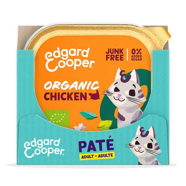 Organic Chicken Grain-Free Paté for Cats | Edgard & Cooper | Edgard ...