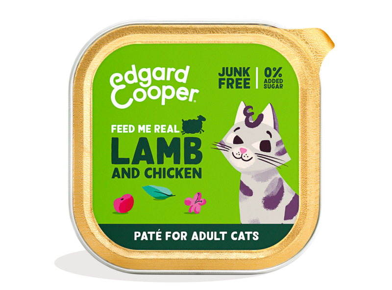 Lamb and Chicken Grain-Free Paté for Cats | Edgard & Cooper