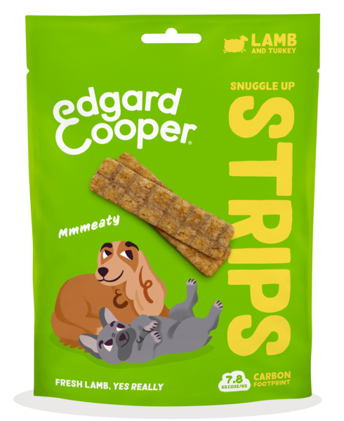 Snuggle Up Lamb and Turkey Strips | Treats for Dogs | Edgard & Cooper ...