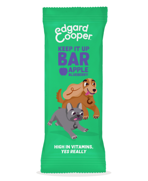 Keep it Up Apple and Blueberry Bar | Treats for Dogs | Edgard & Cooper ...