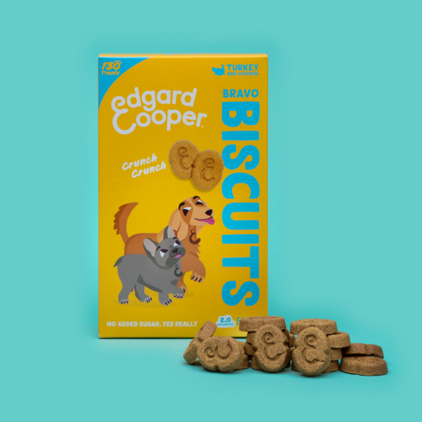 Bravo Turkey and Chicken Biscuits | Treats for Dogs | Edgard & Cooper ...