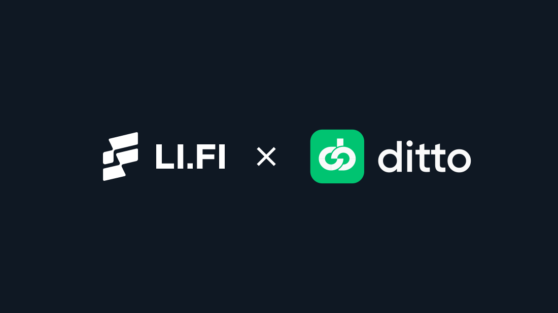 LI.FI - Ditto Network Integrates LI.FI To Enable Cross-Chain Swaps