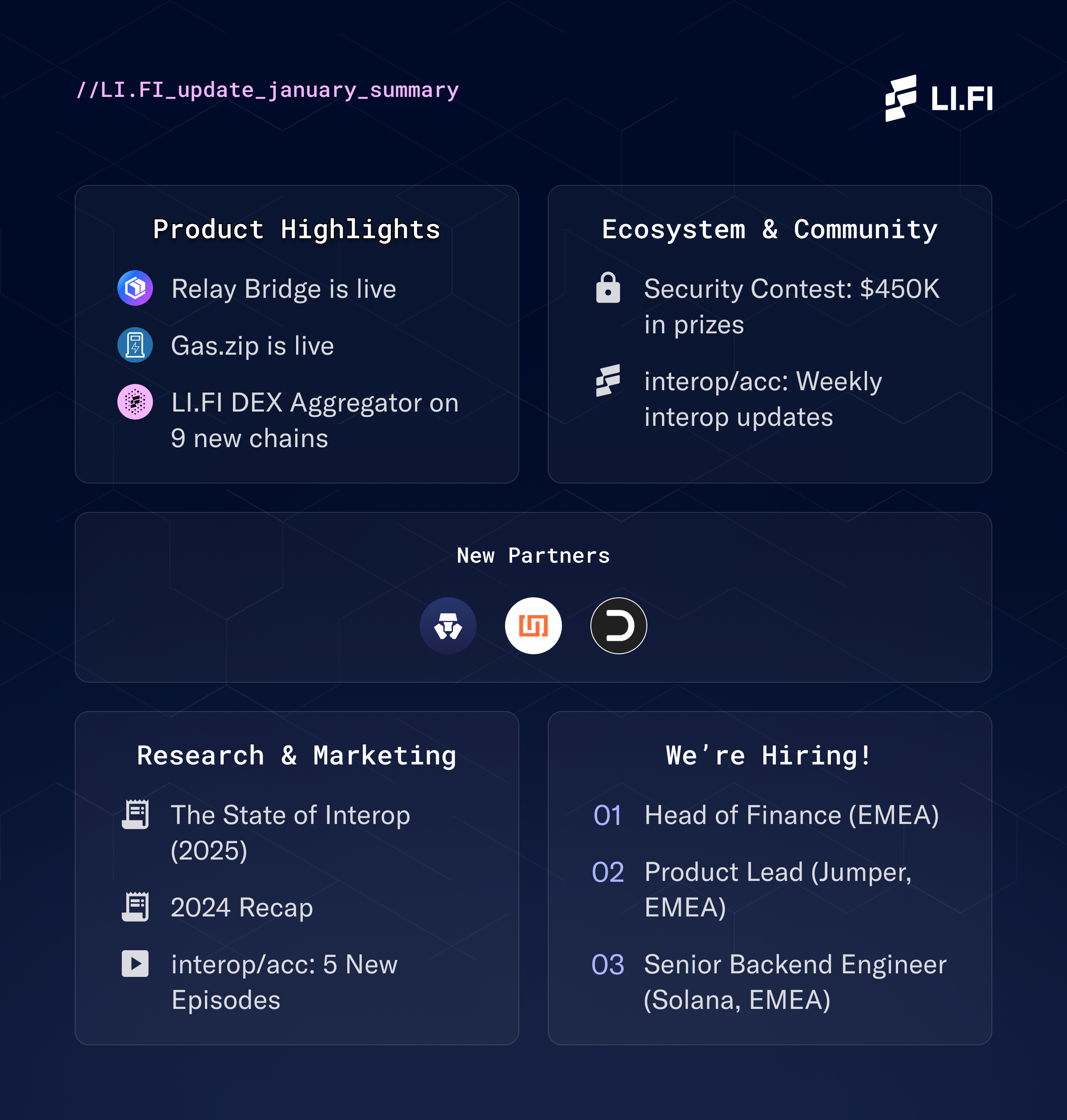 LI.FI - LI.FI Update: January 2025